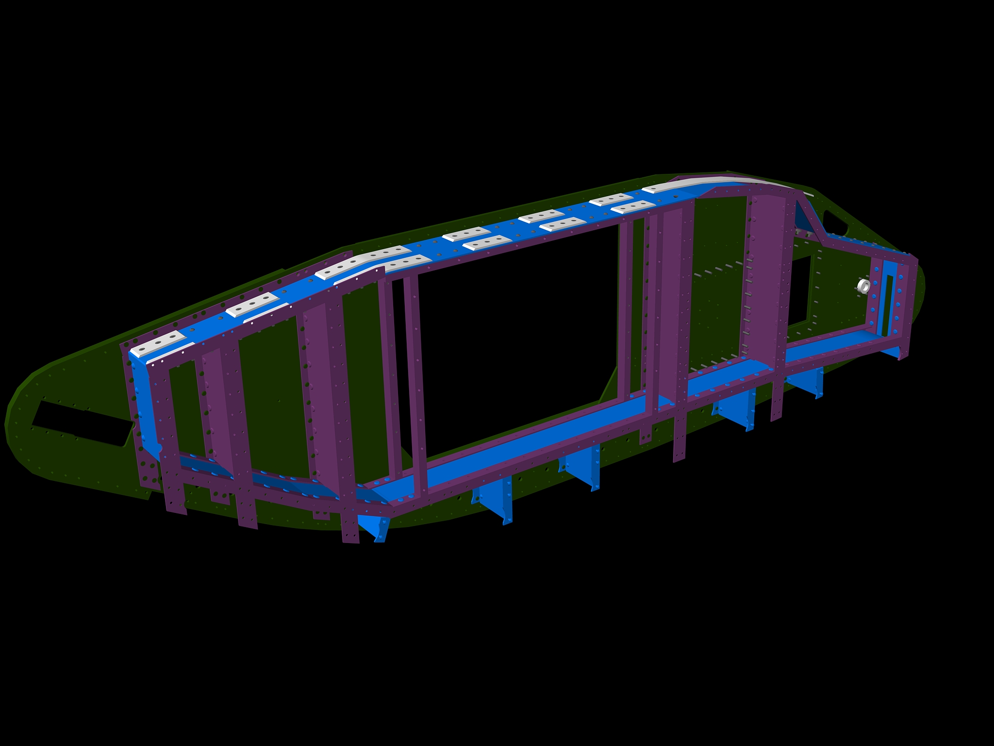 General View Front Quarter With Frame | MBIQ Models